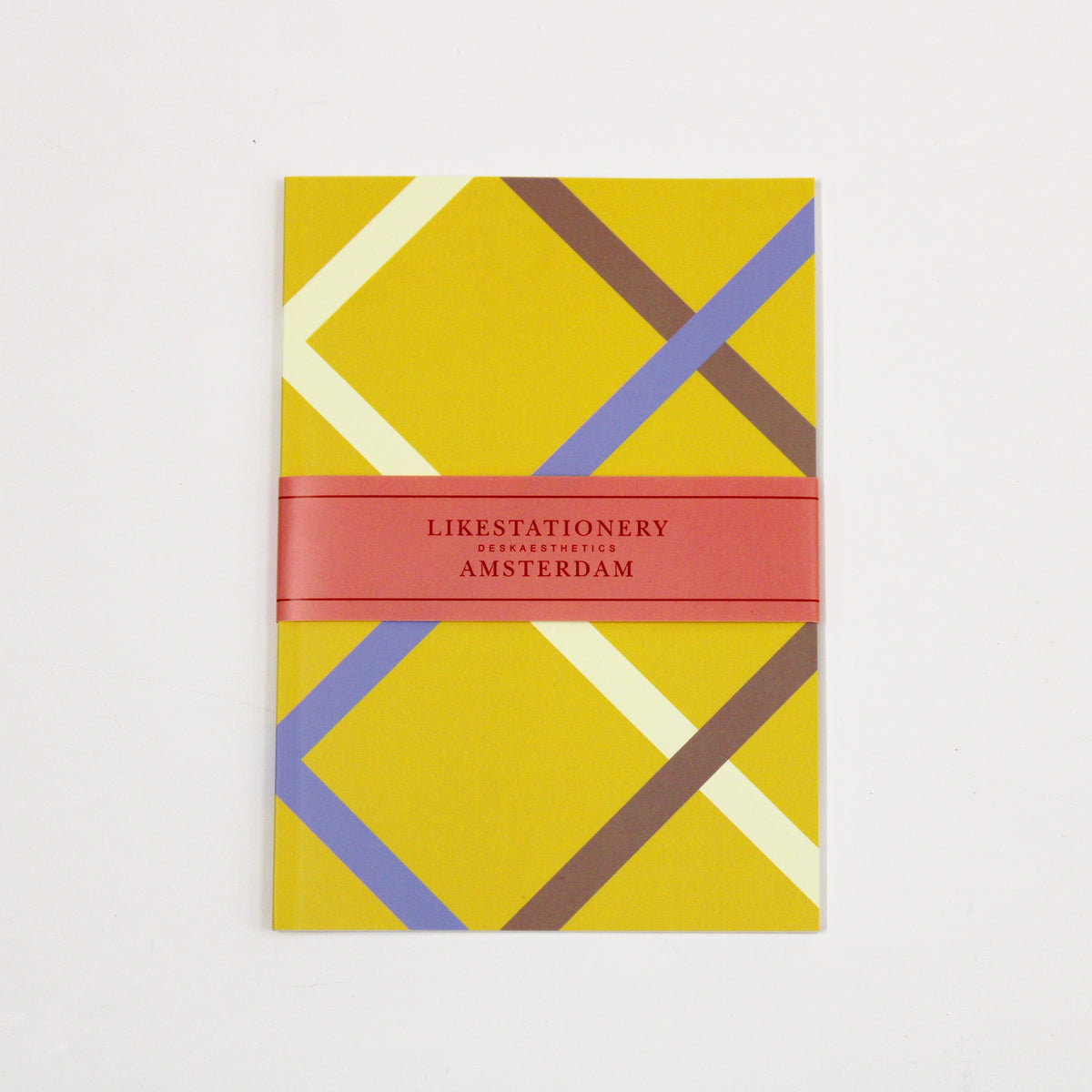 Ribbon Grid Note | Yellow – LIKESTATIONERY