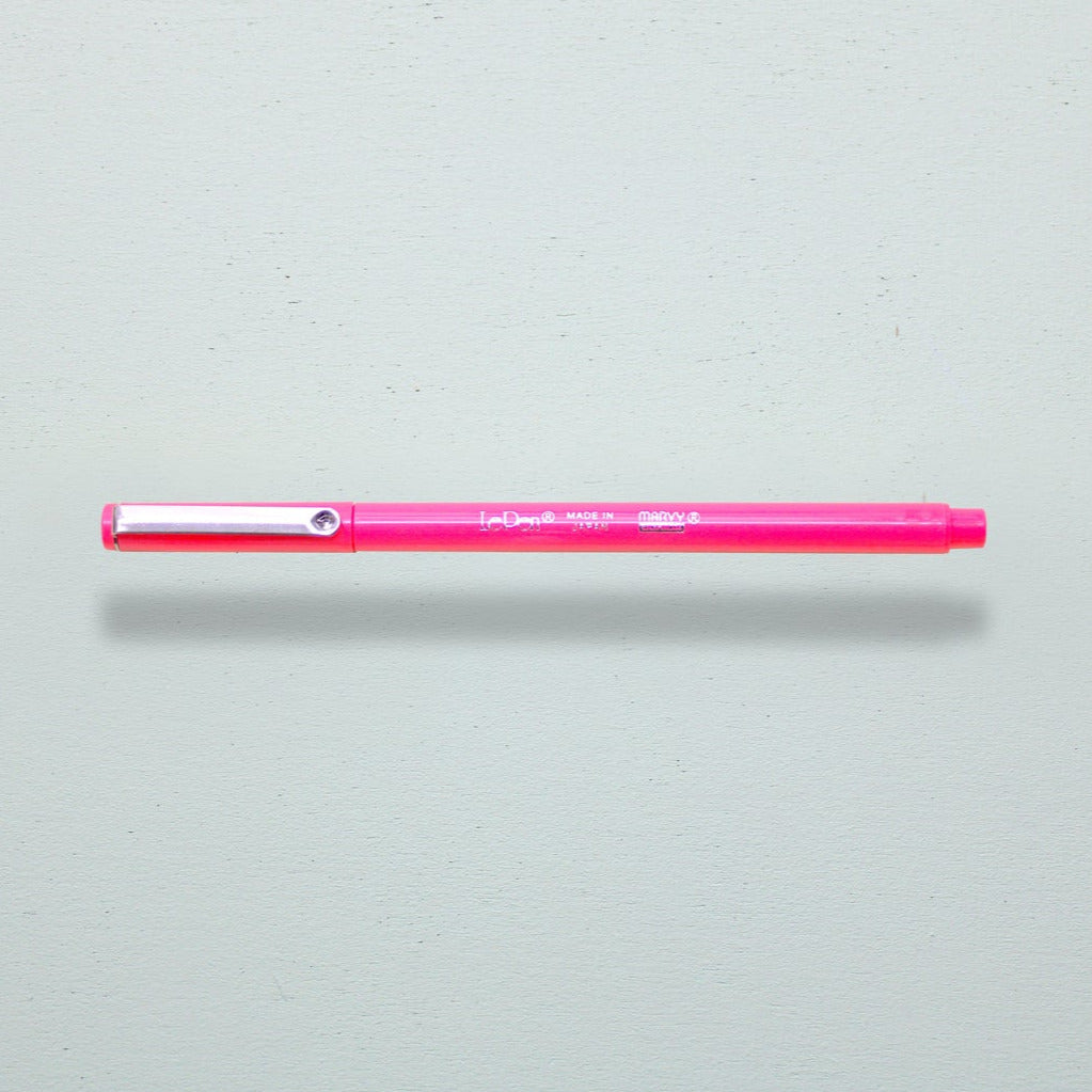 Thin Markers - Le Pen - Fluorescent Pink – LIKESTATIONERY